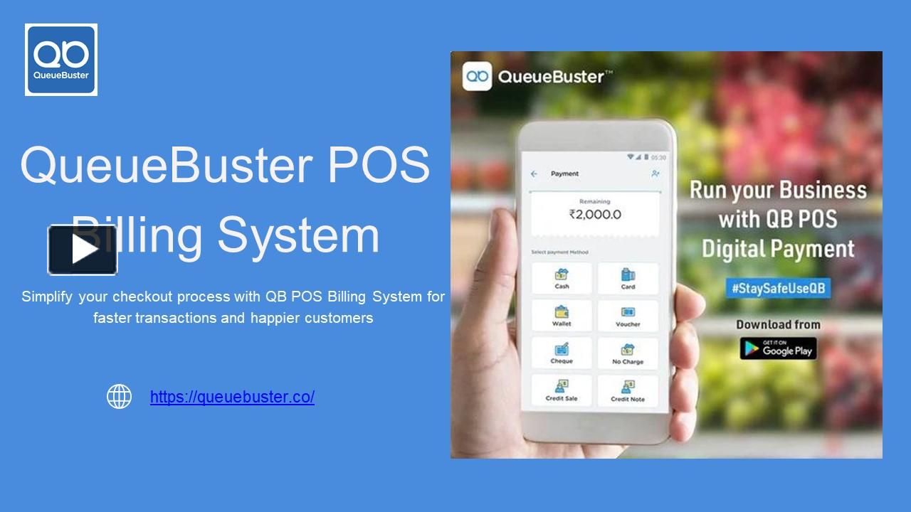 PPT – Queue Buster is an All-in-one Billing and Transaction Solution ...