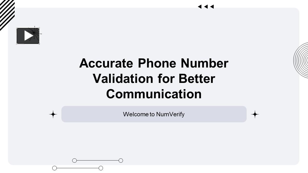 PPT – Streamlining Verification: A Closer Look at NumVerify's Services ...
