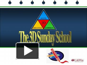 The 3D Sunday School presentation | free to view