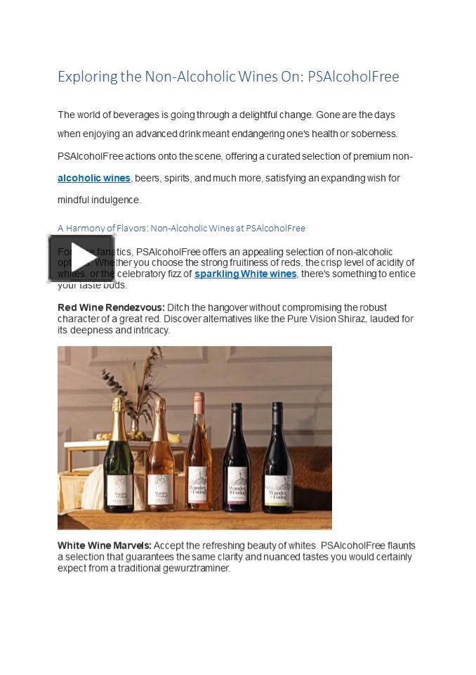 Celebrate Every Moment with Non-Alcoholic Drinks presentation | free to ...