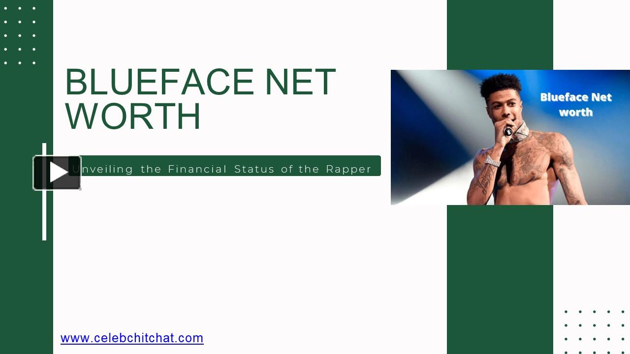Blueface Net Worth: Unveiling the Financial Status of the Rapper ...