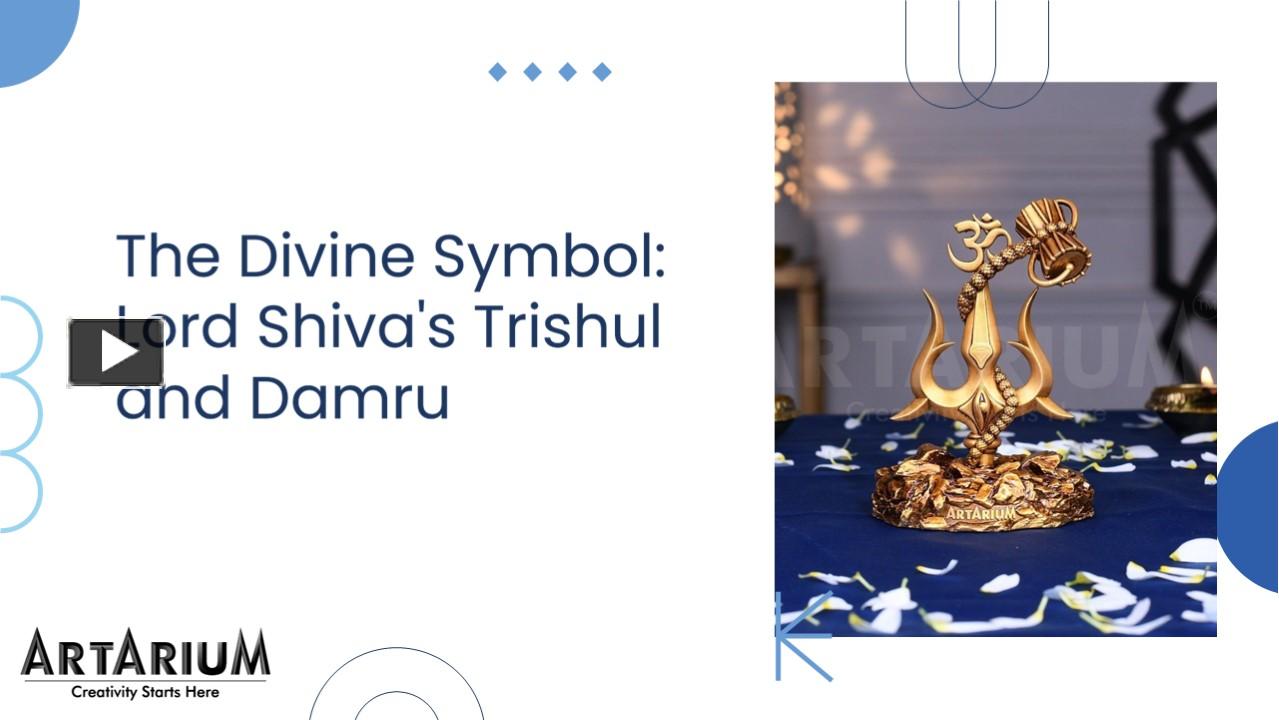 PPT – Lord Shiva Trishul With Damru PowerPoint presentation | free to ...