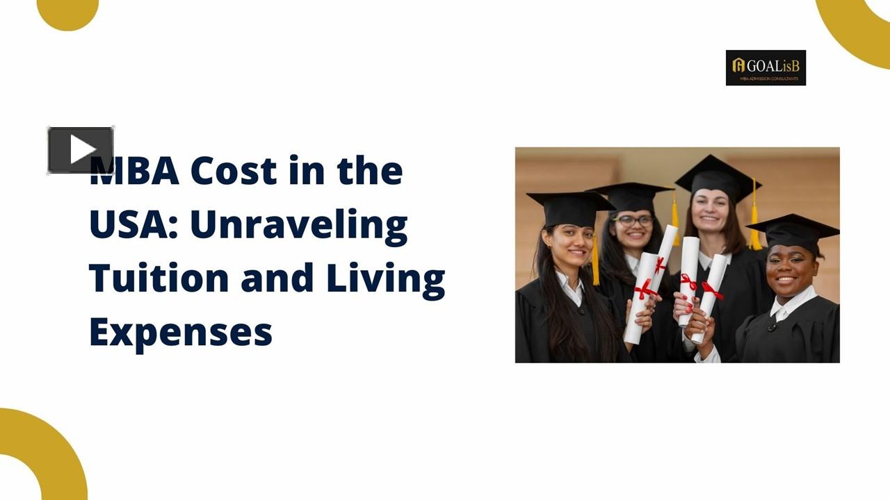MBA Cost in the USA: Unraveling Tuition and Living Expenses ...