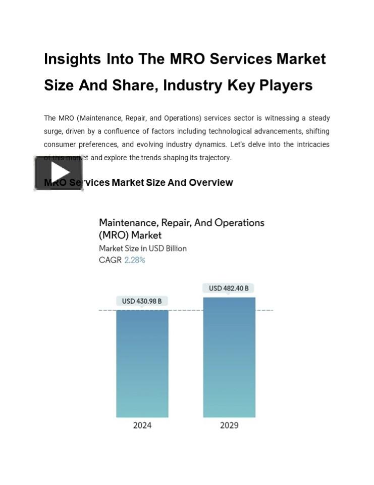 PPT – The MRO Services Market Size And Share, Industry Key Players ...