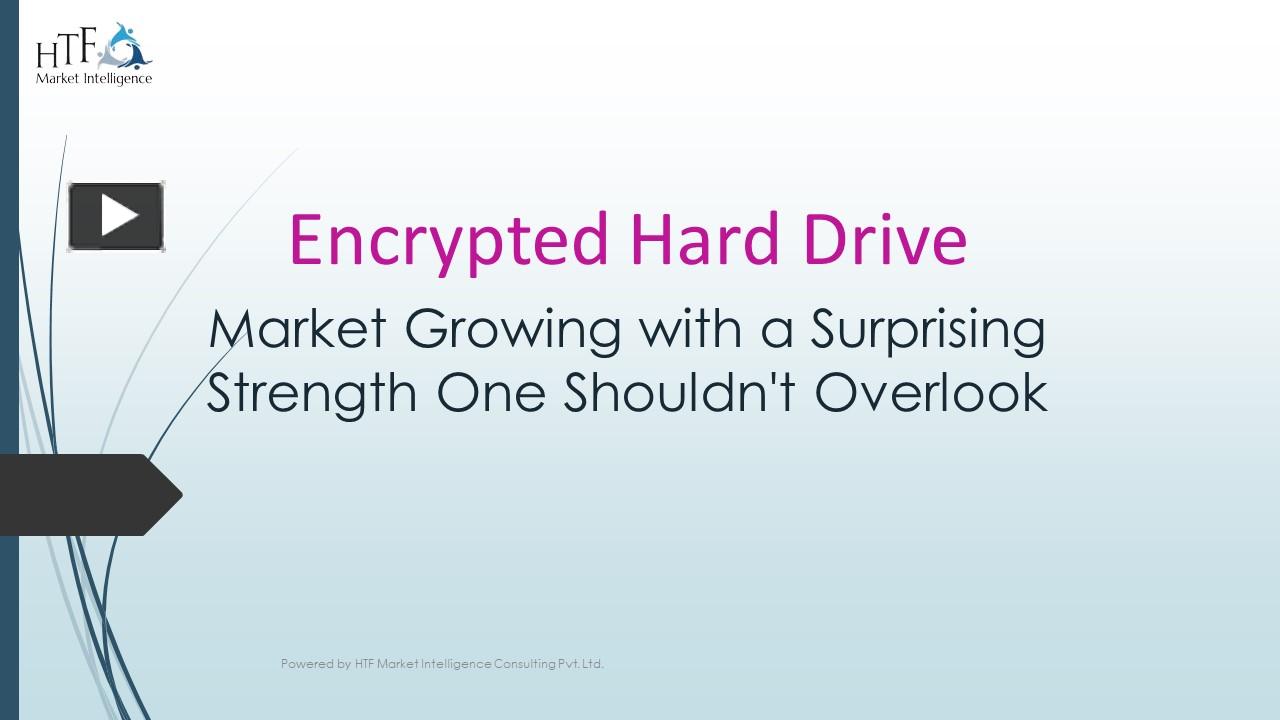 Encrypted Hard Drive market presentation | free to download