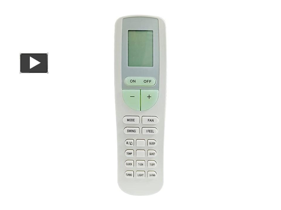 Air Conditioner remotes for Original Voltas X-Fan AC Remote Control ...