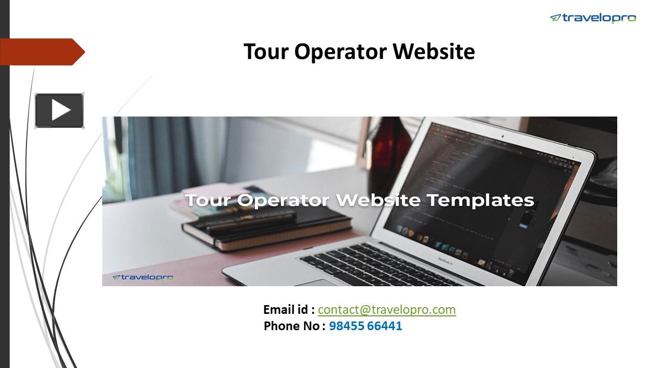 PPT – Tour Operator Website PowerPoint presentation | free to download ...