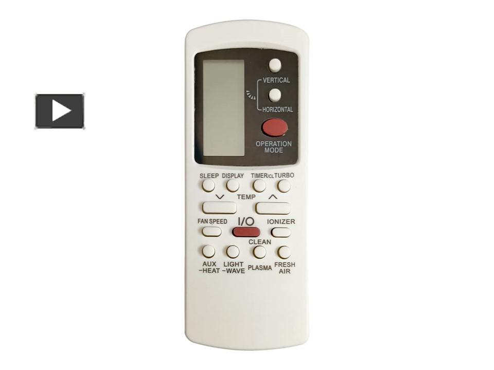 Air Conditioner remotes for Original Voltas AC Remote Control (15 ...