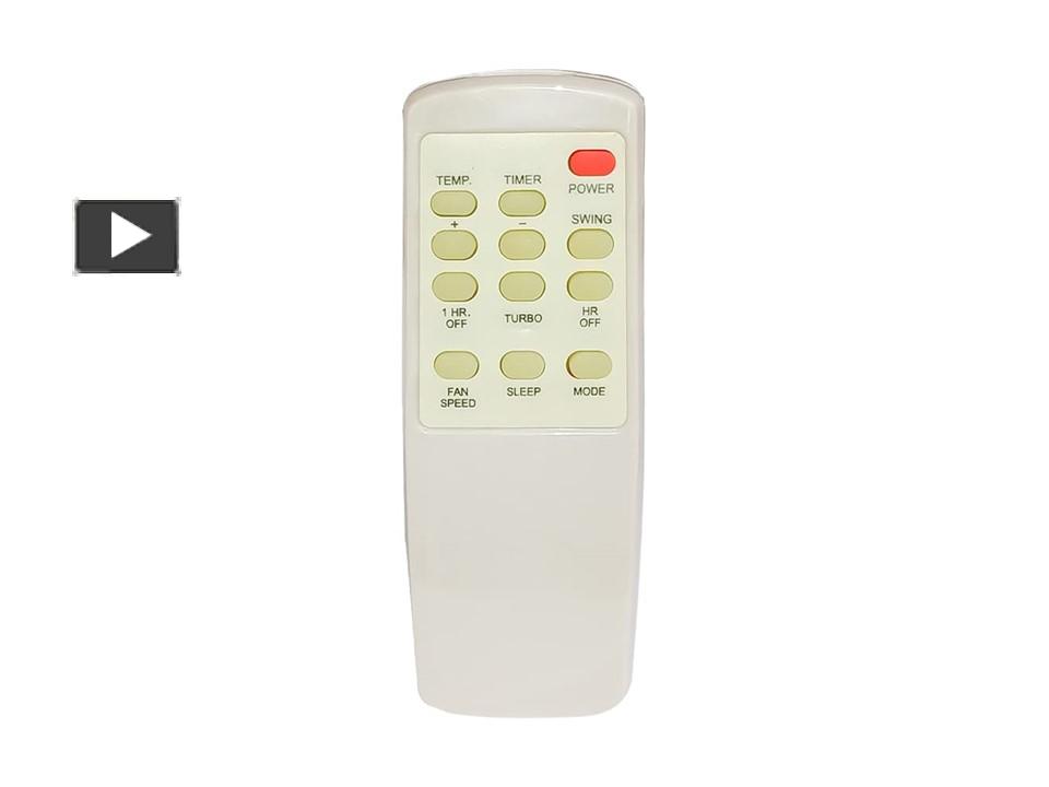 PPT – Air Conditioner remotes for Original Voltas AC Remote Control (17 ...