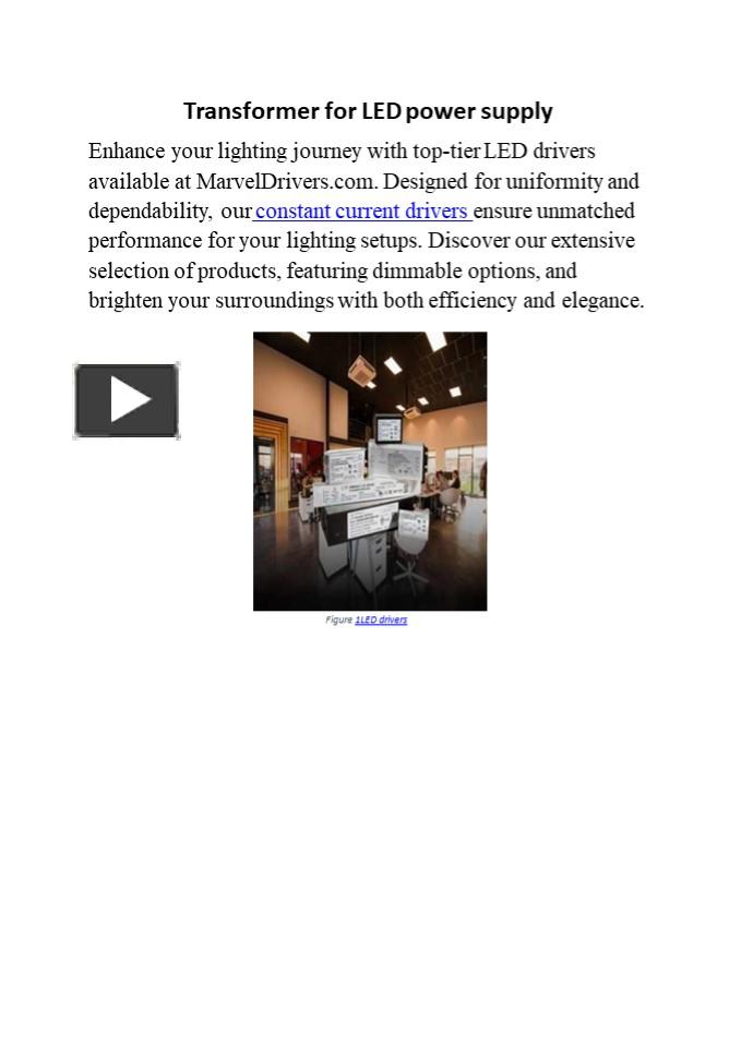 PPT – Transformer for LED power supply PowerPoint presentation | free ...