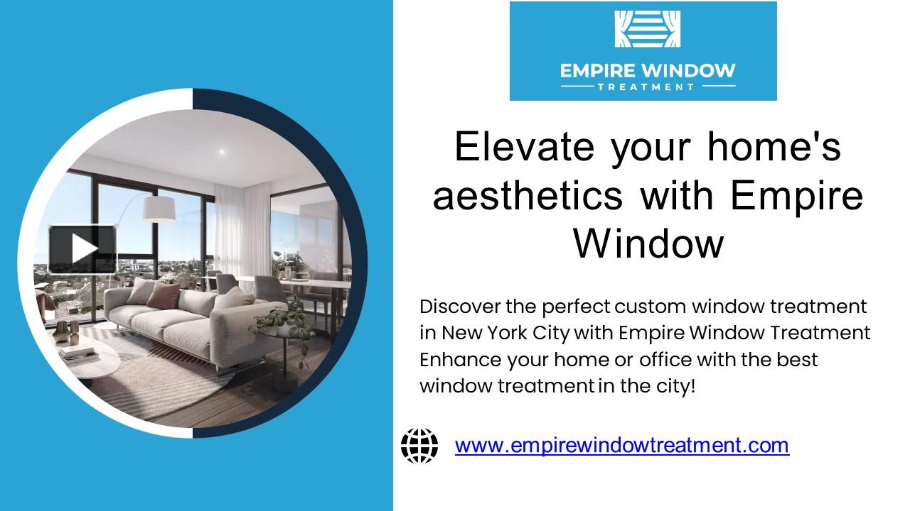 PPT – Motorized Window in New York City - Empire Window Treatment ...