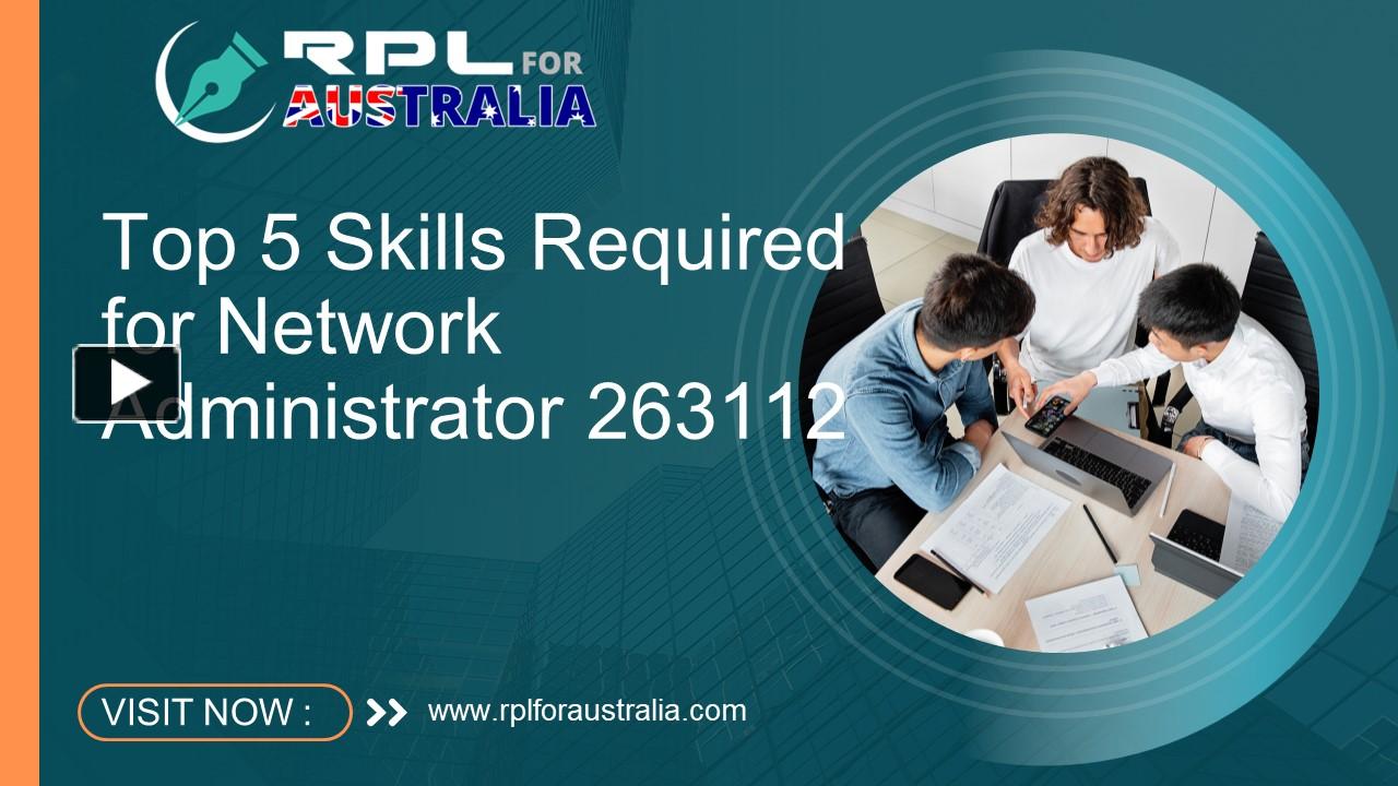 PPT – Top 5 Skills Required for Network Administrator 263112 PowerPoint ...
