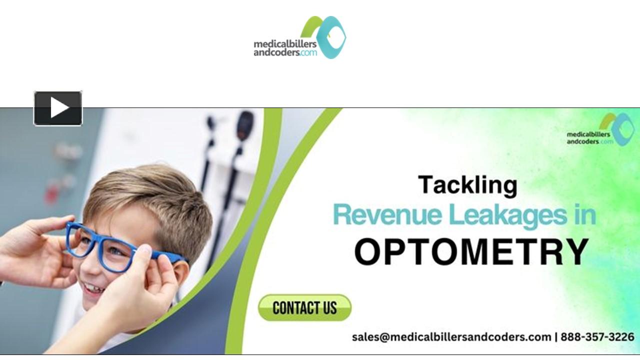 PPT – Tackling Revenue Leakages in Optometry PowerPoint presentation ...