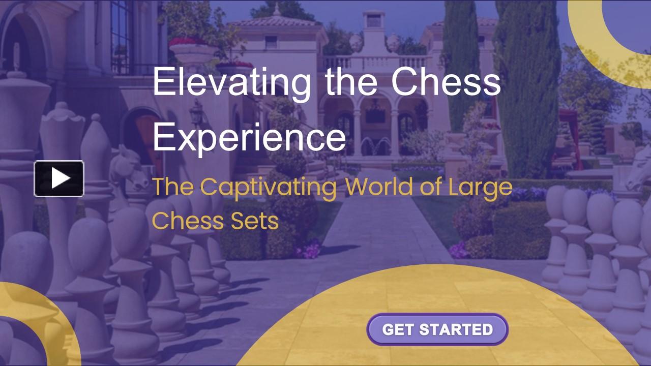 Elevating the Chess Experience: The Captivating World of Large Chess ...