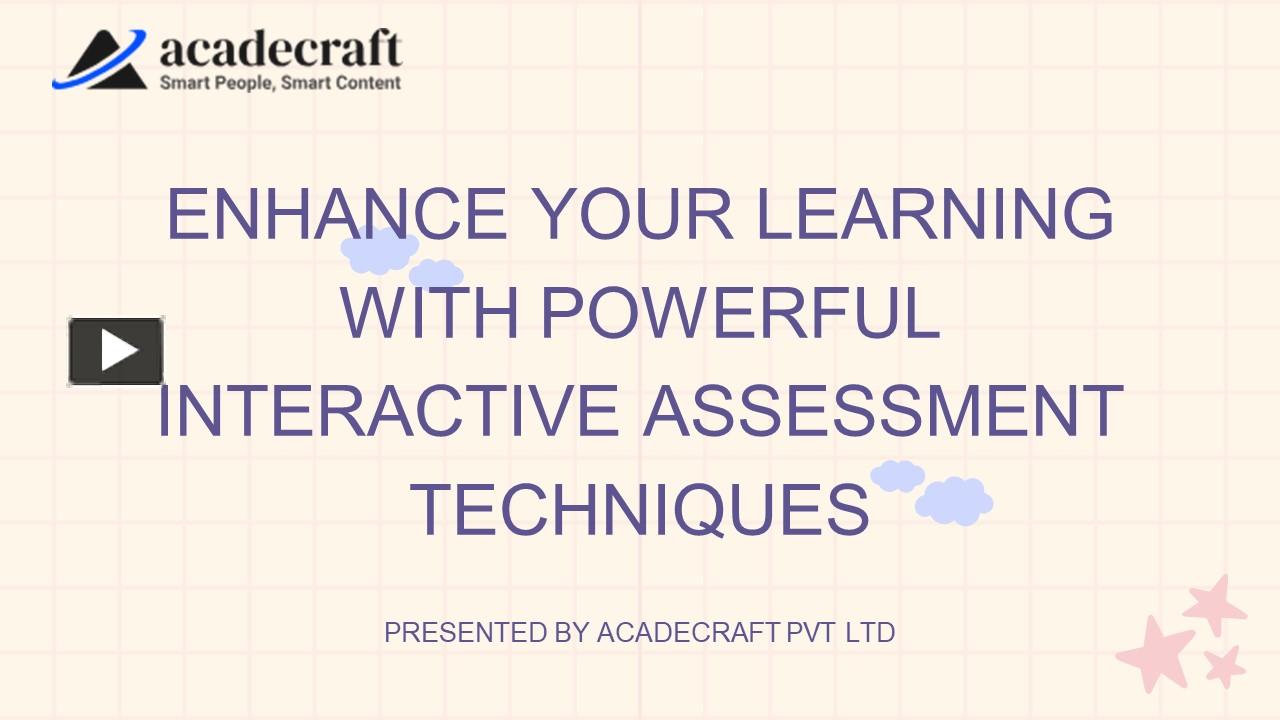Enhance Your Learning with Powerful Interactive Assessment Techniques ...