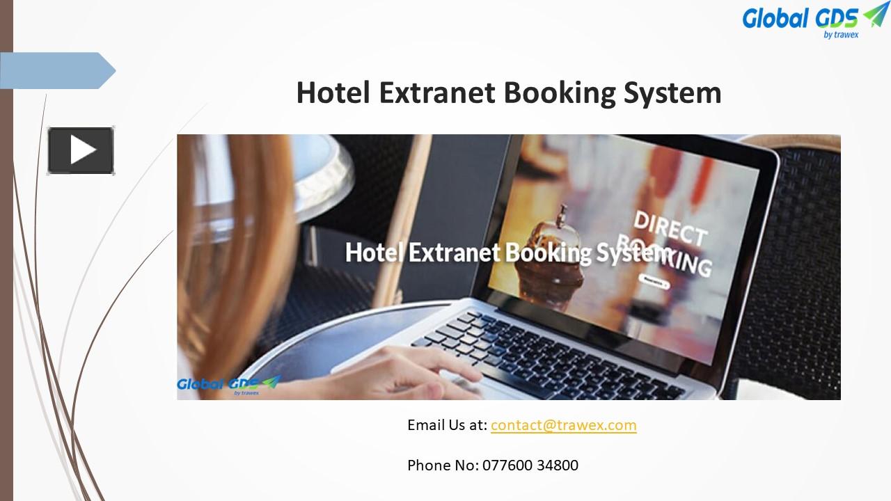 PPT – Hotel Extranet Booking System PowerPoint presentation | free to ...