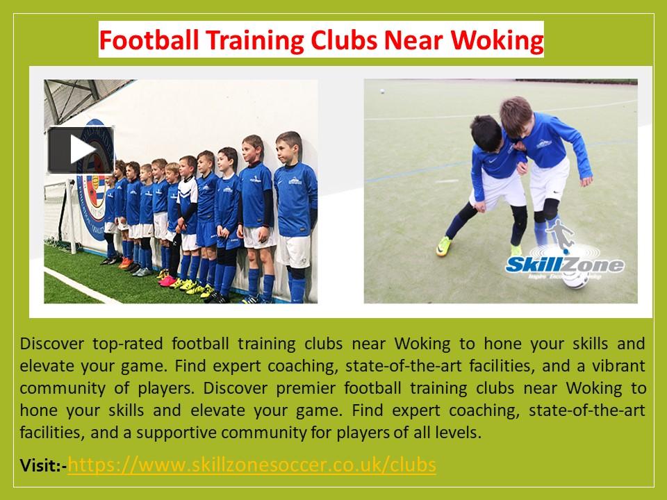 football training clubs near woking presentation | free to download