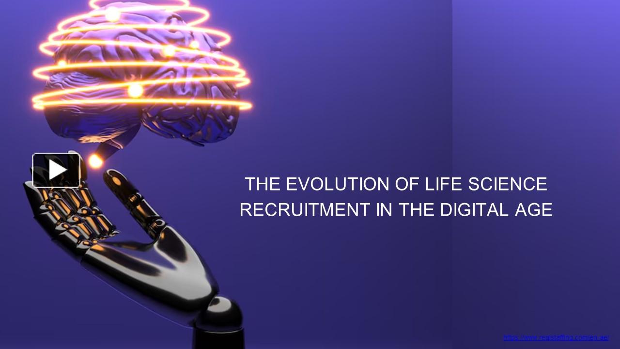 PPT – The Evolution of Life Science Recruitment in the Digital Age ...