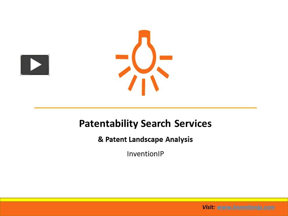 PPT – Patentability Search Services | Patent Landscape Analysis ...
