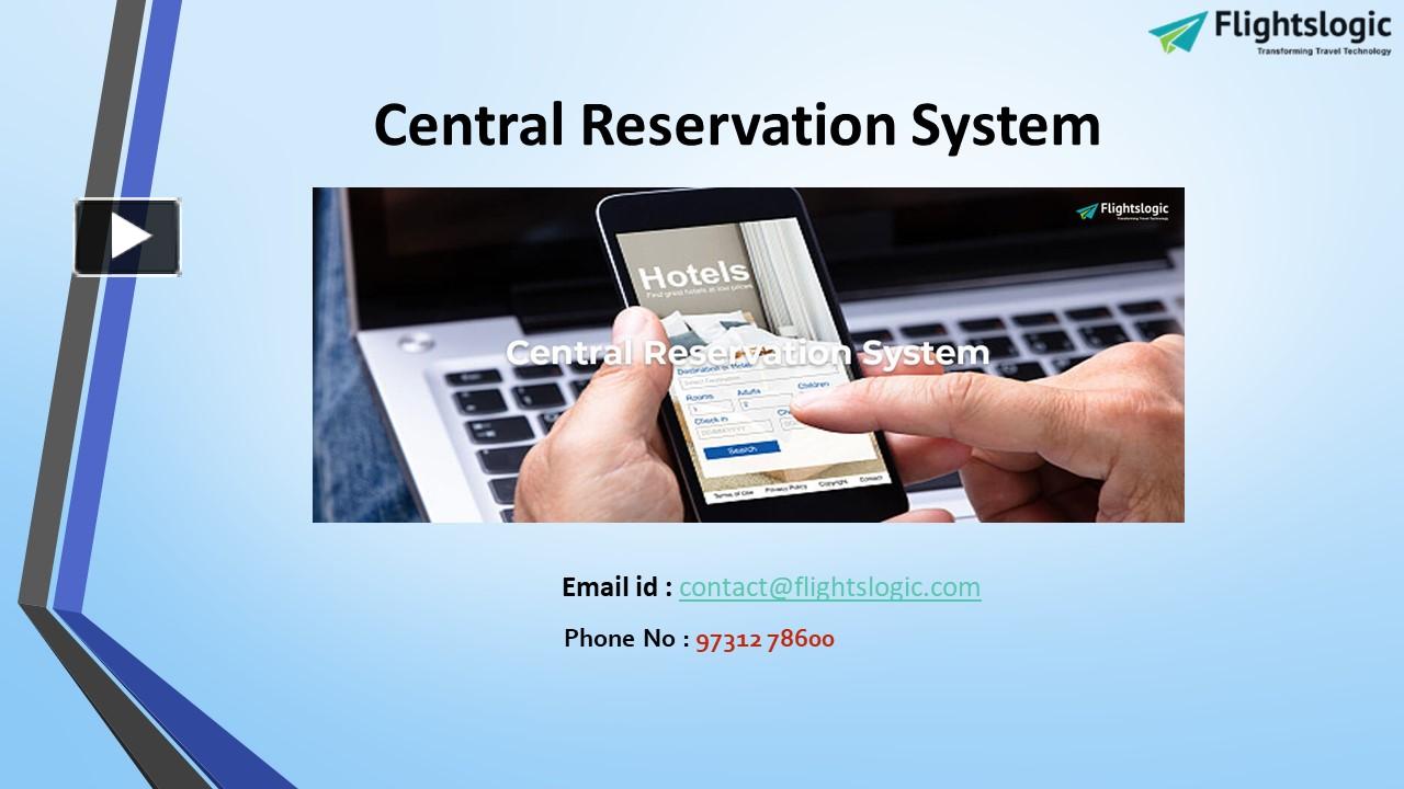 Central Reservation System (1) presentation | free to download