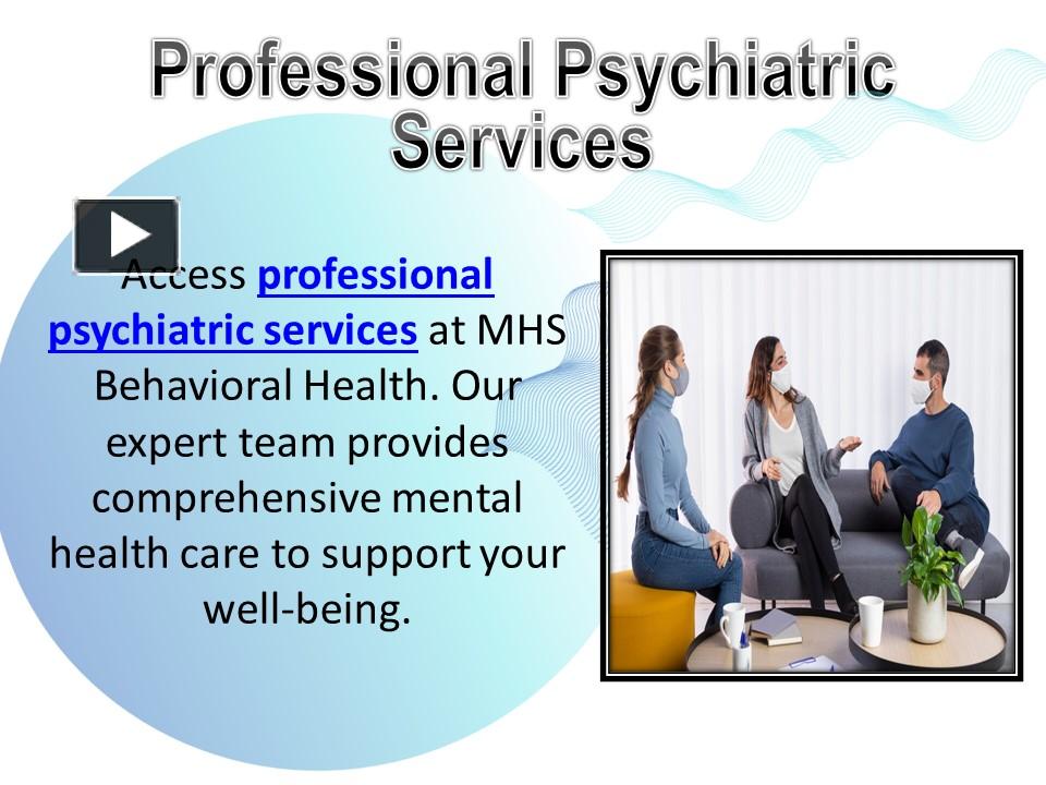Professional Psychiatric Services (1) presentation | free to download