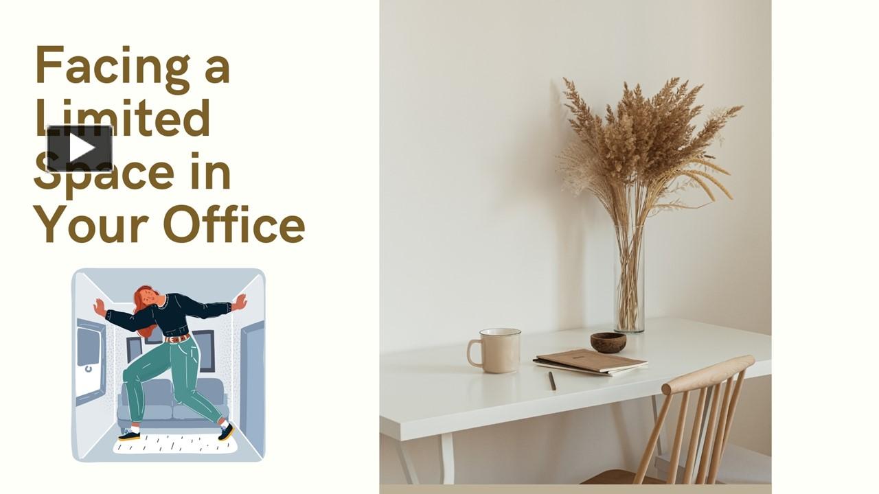 PPT – Facing a Limited Space in your Office | Generator PowerPoint ...