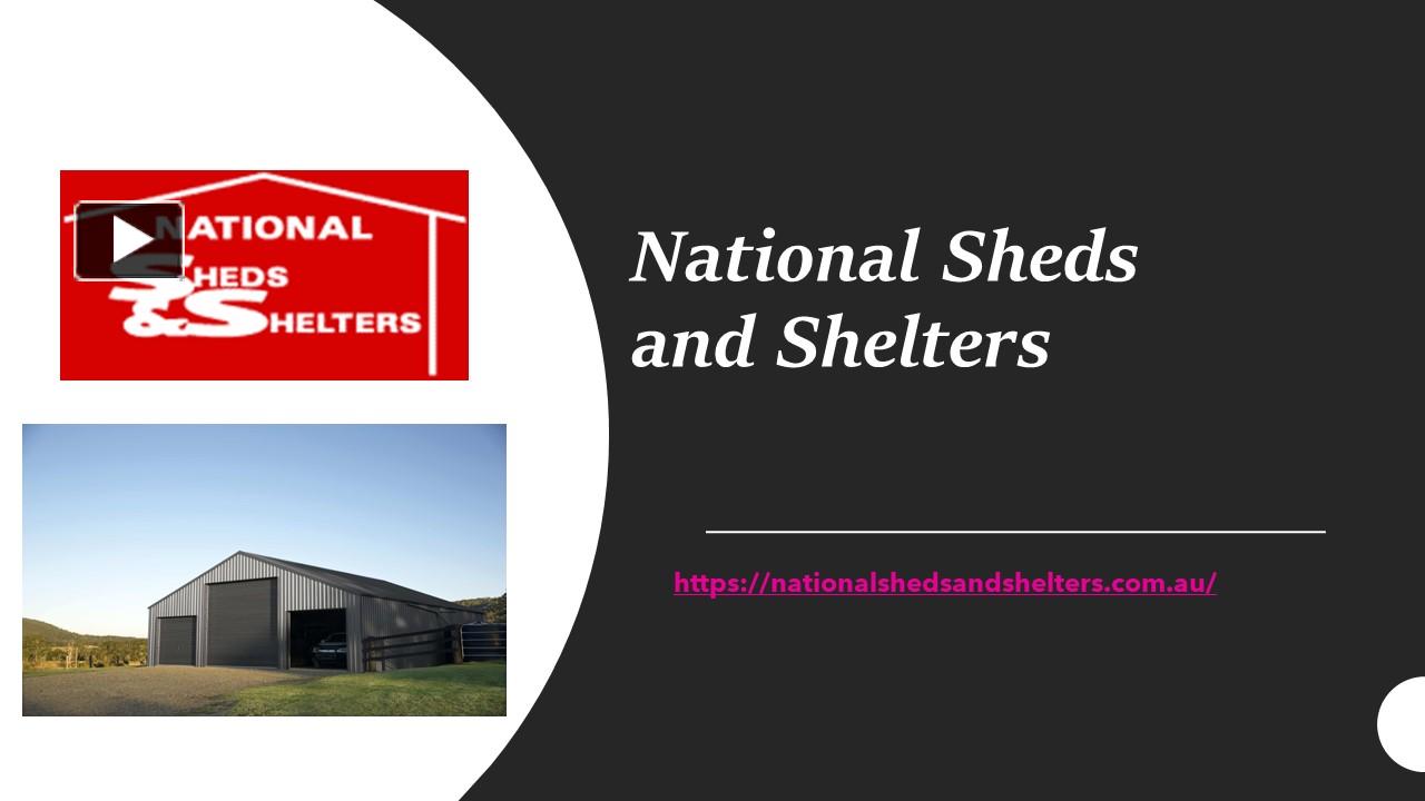 PPT – Carport Shed Kits by National Sheds and Shelters include beauty ...
