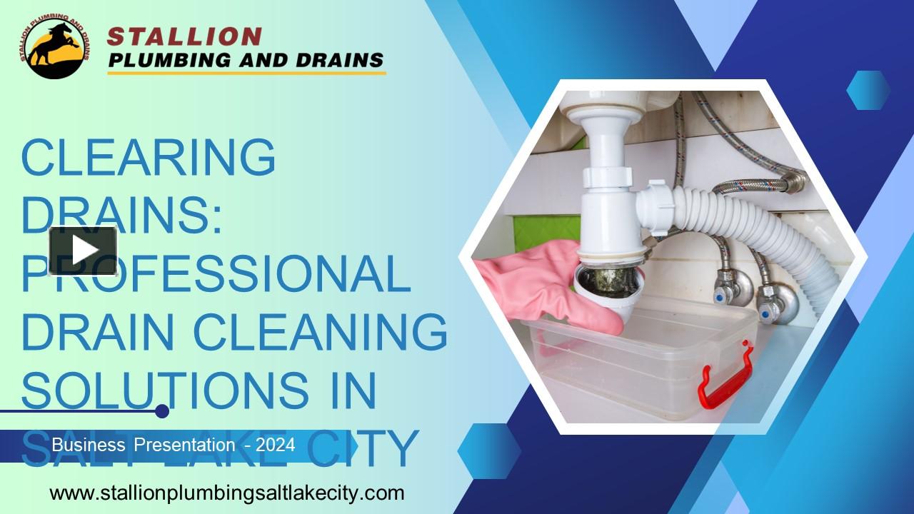 Clearing Drains: Professional Drain Cleaning Solutions in Salt Lake ...