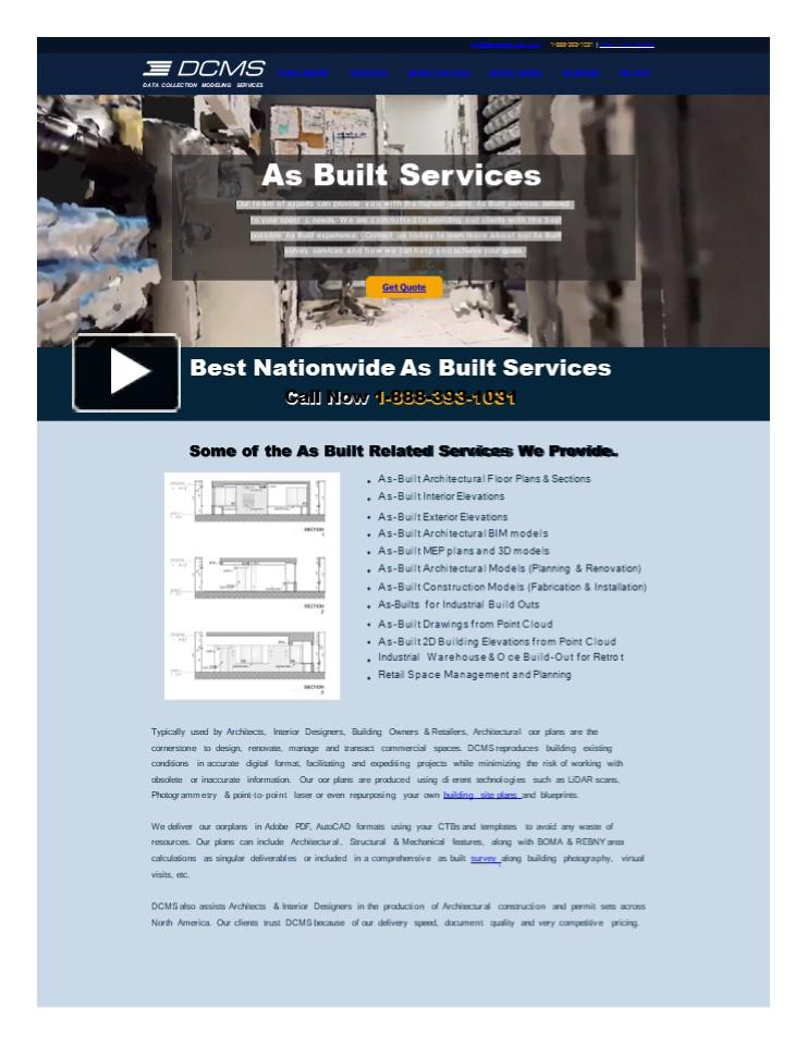 As Built Services presentation | free to download