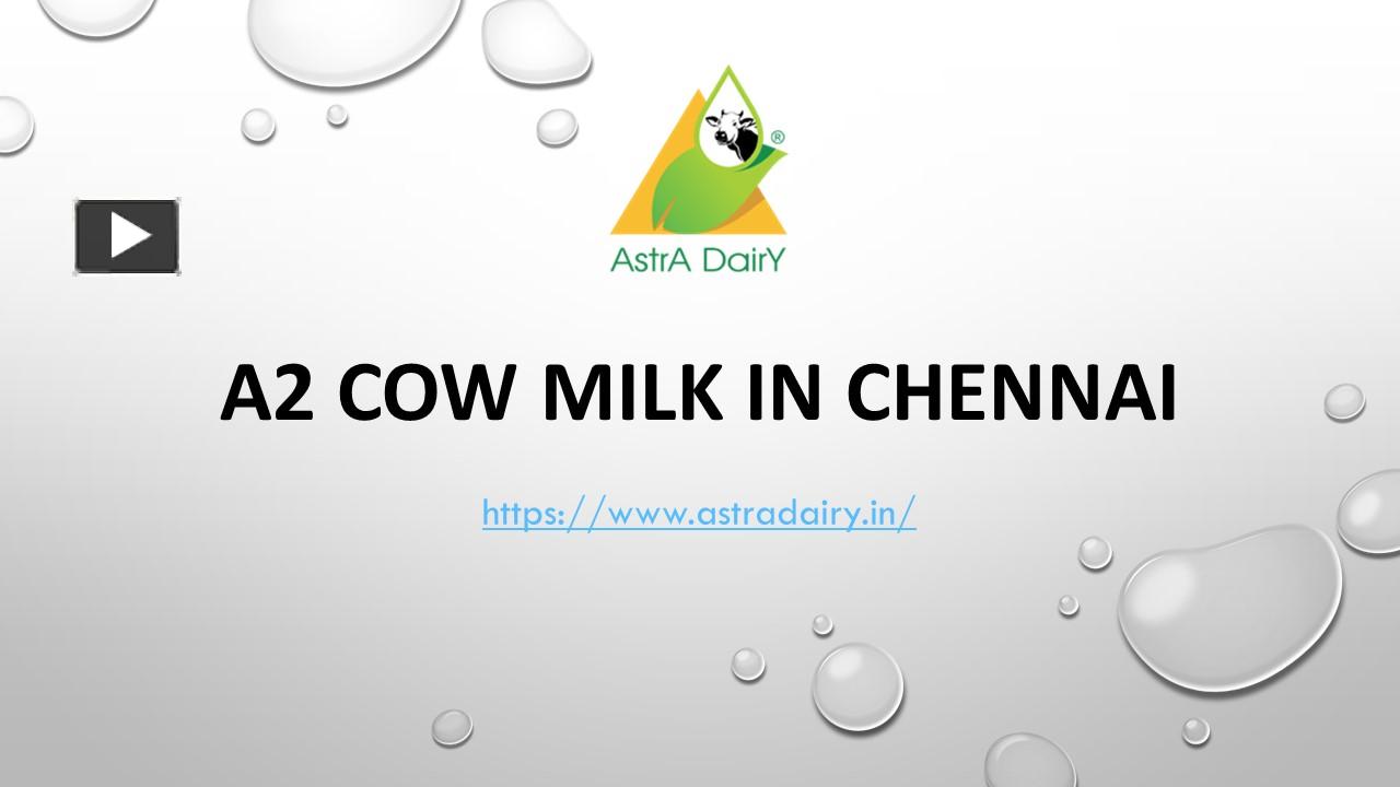 PPT – a2 cow milk in chennai, PowerPoint presentation | free to ...