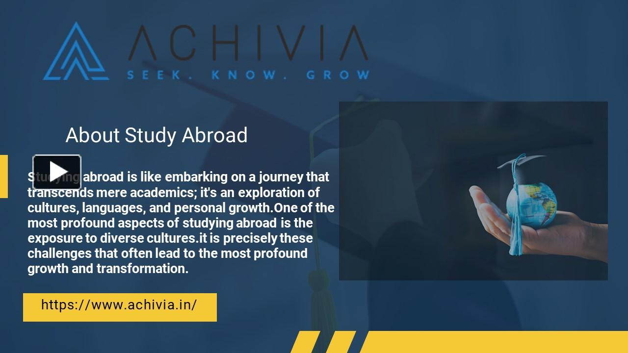 PPT – study abroad consultants in bhubaneswar PowerPoint presentation ...