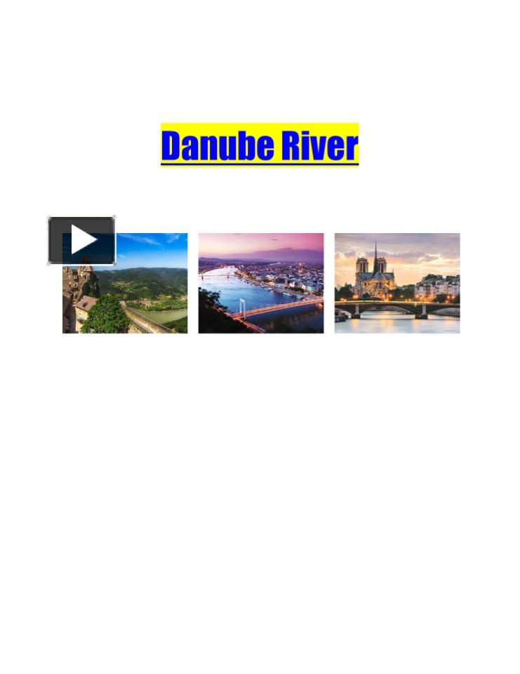 Danube River presentation | free to download