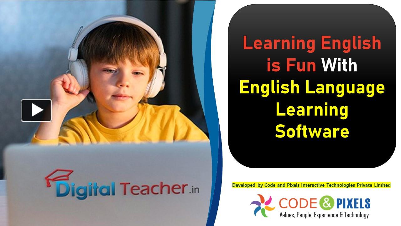 Learning English is Fun With English Language Learning Software ...