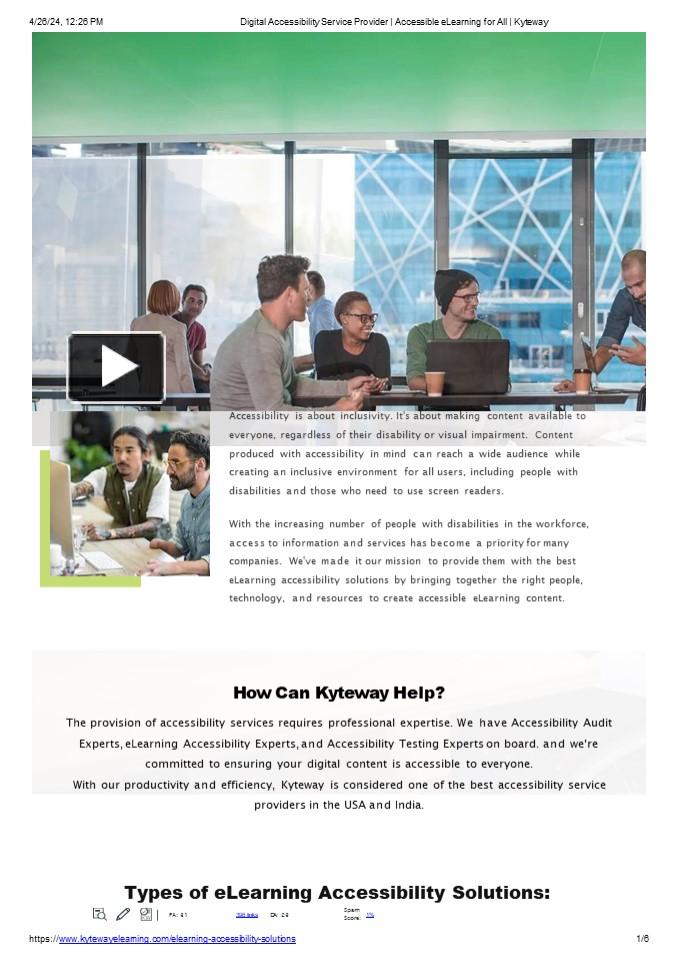 Accessibility Shapes the Effectiveness of Your Training presentation ...