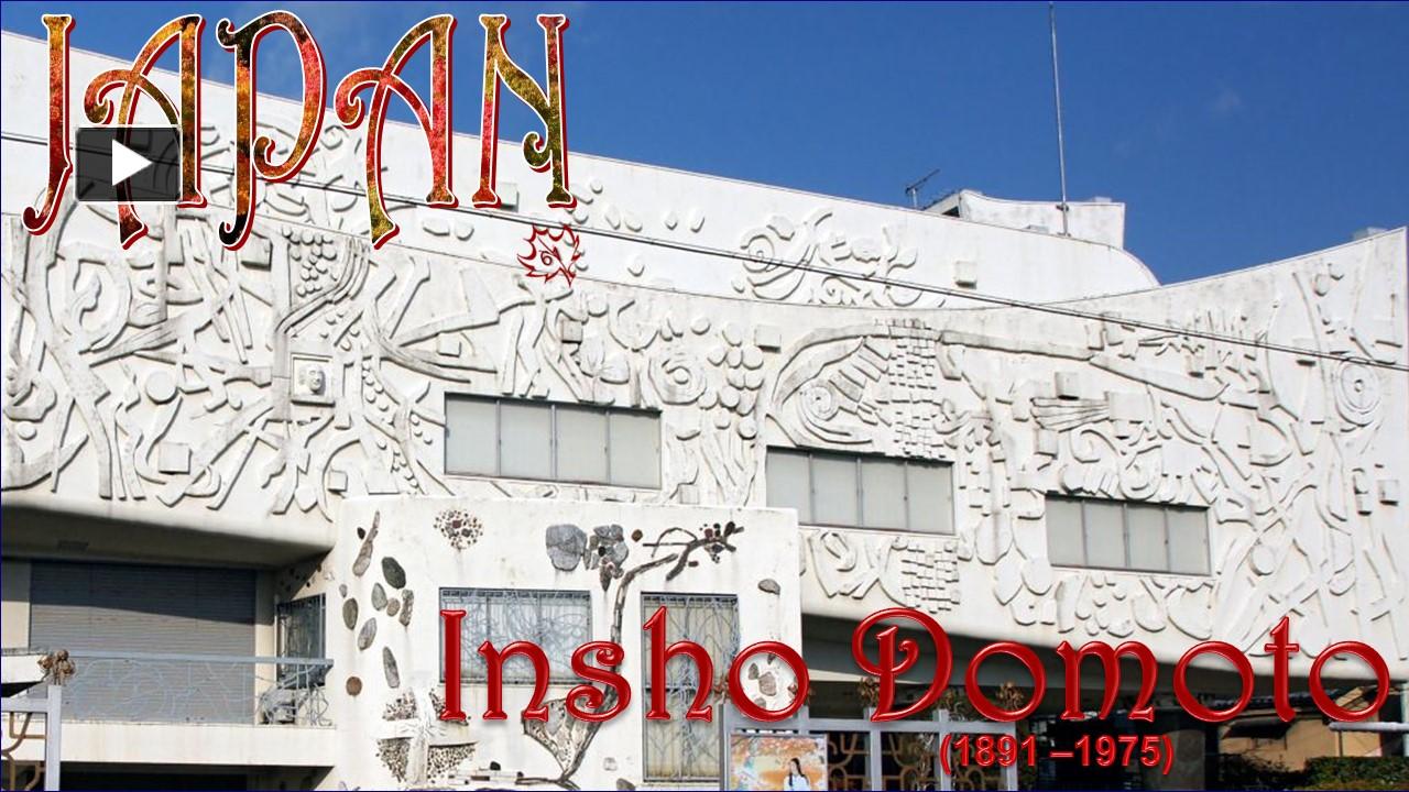 PPT – Insho Domoto (Japan, 1891-1975) Japan 61 PowerPoint presentation ...
