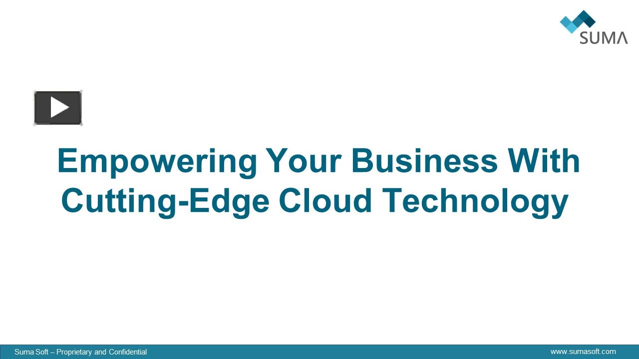 PPT – Cloud Application Development ServicesSuma Soft PowerPoint ...