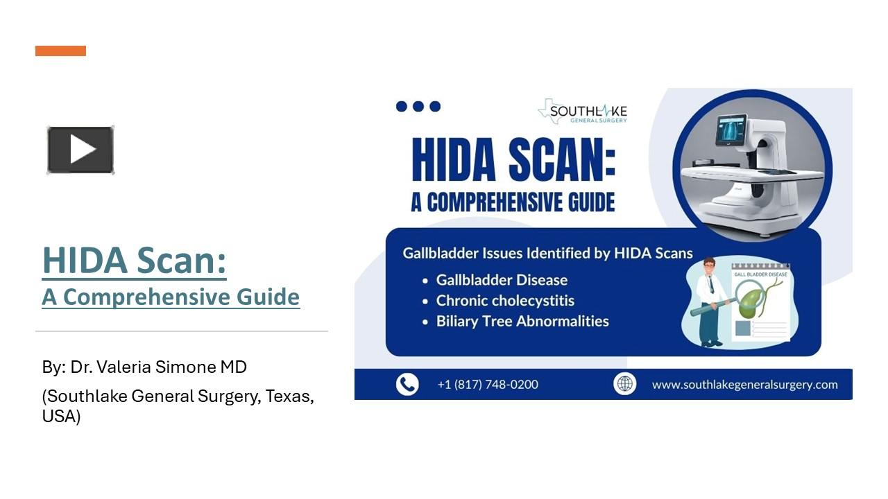 HIDA Scan: A Comprehensive Guide presentation | free to download