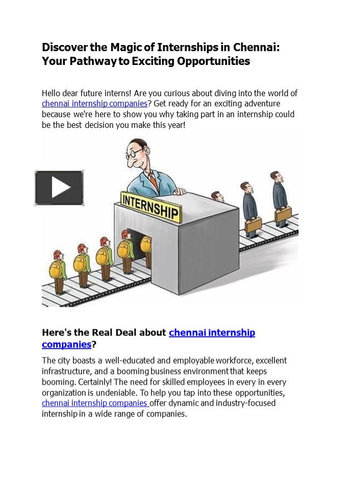 PPT – internship for eee engineering students PowerPoint presentation ...