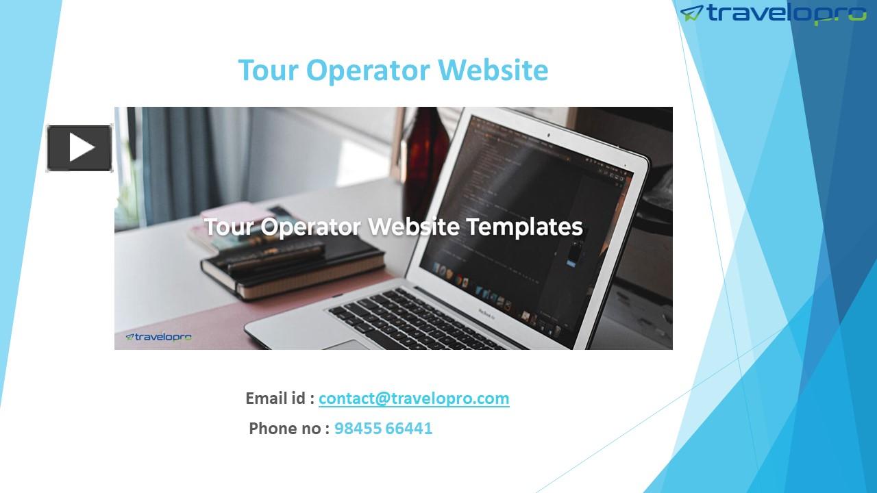 PPT – Tour Operator Website PowerPoint presentation | free to download ...