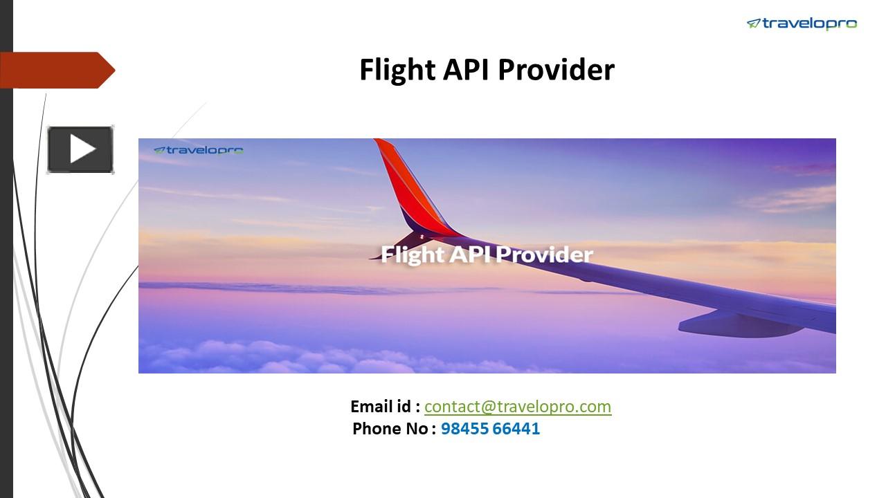 PPT – Flight API Provider PowerPoint presentation | free to download ...