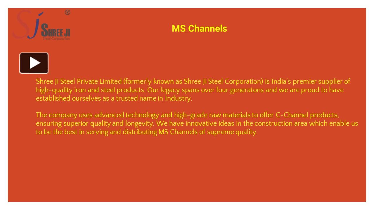 PPT – MS Channels PowerPoint presentation | free to download - id ...