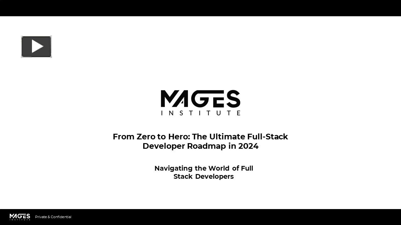 PPT – From Zero to Hero: The Ultimate Full-Stack Developer Roadmap in ...