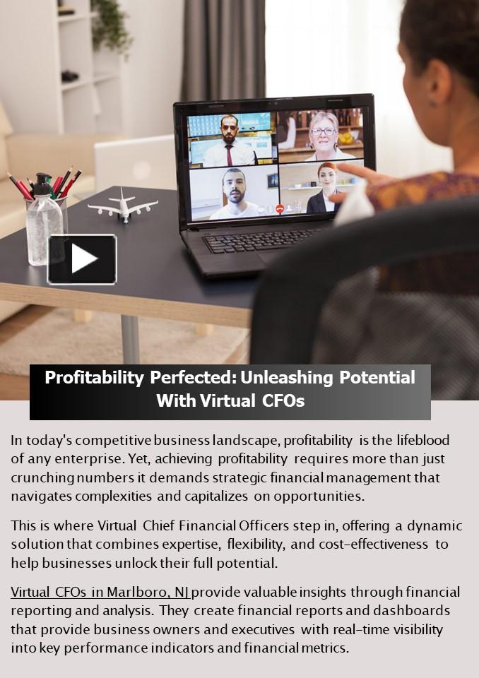 PPT – Profitability Perfected: Unleashing Potential With Virtual CFOs ...