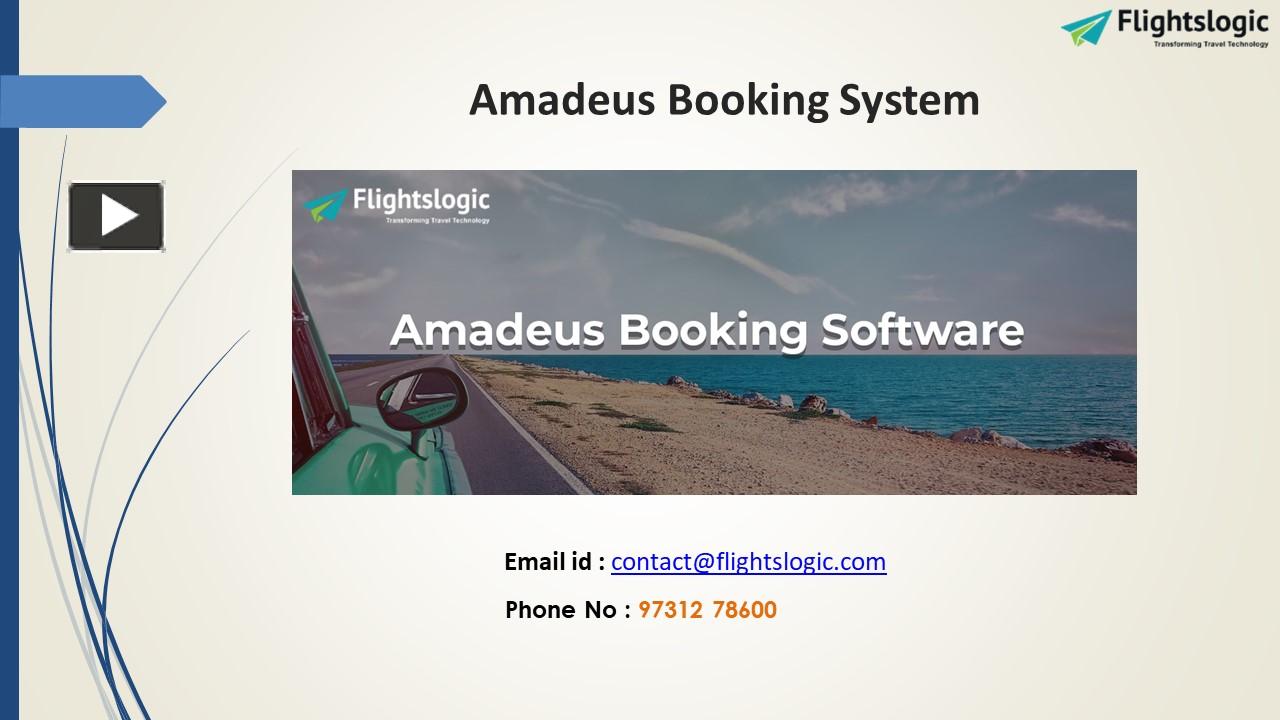 PPT – Amadeus Booking System PowerPoint presentation | free to download ...
