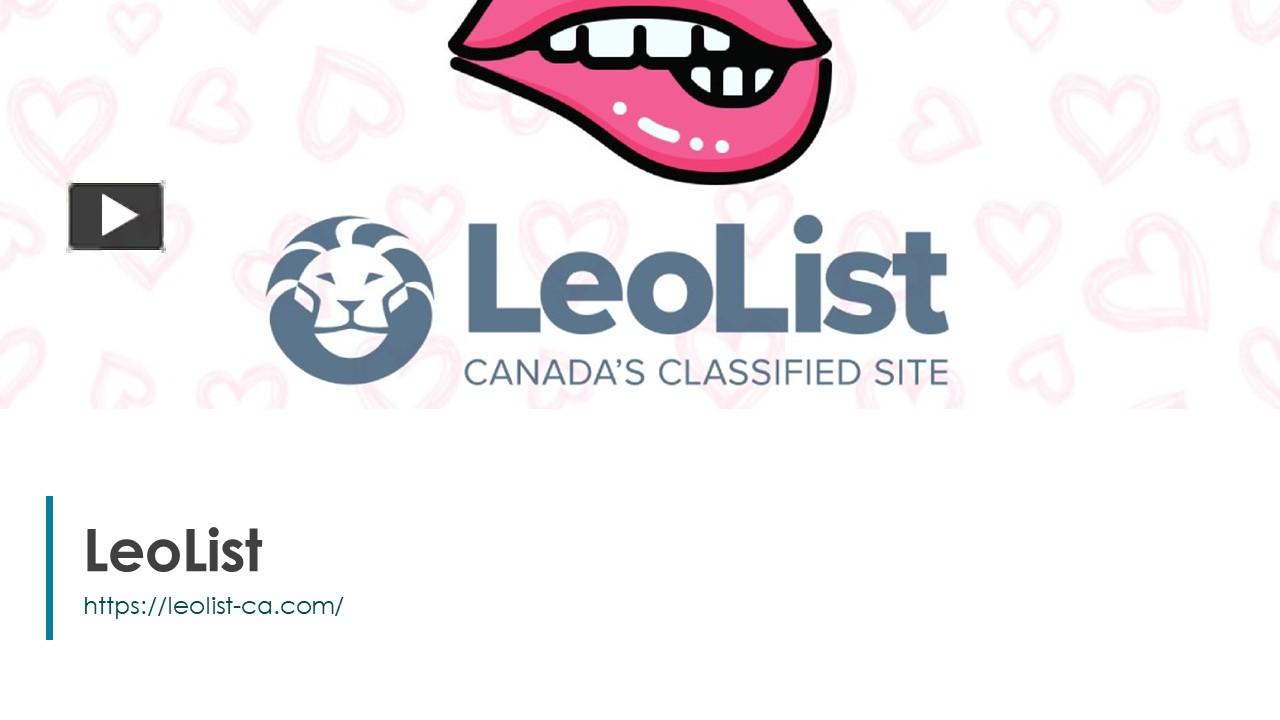 LeoList presentation | free to download
