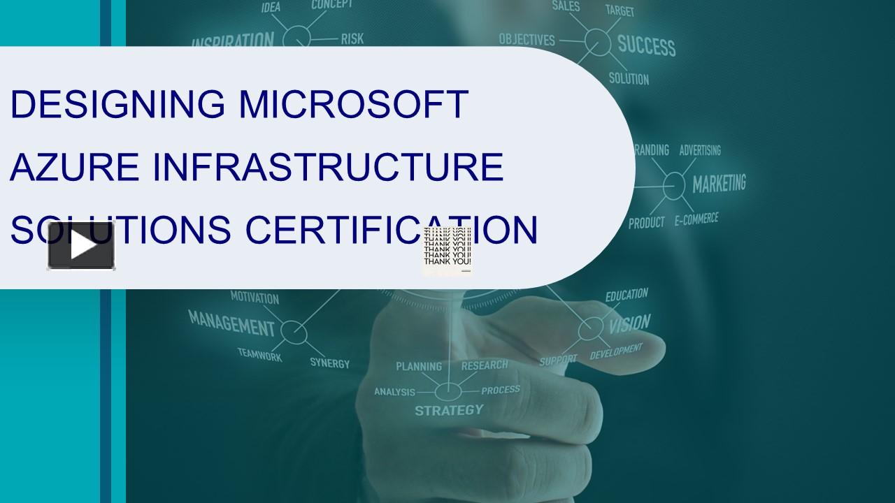 AZ-305: Master Azure Infrastructure Design presentation | free to download