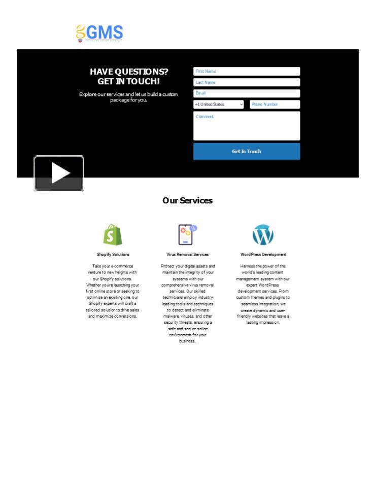 PPT – Global Matrix Solution: Comprehensive Business Services ...