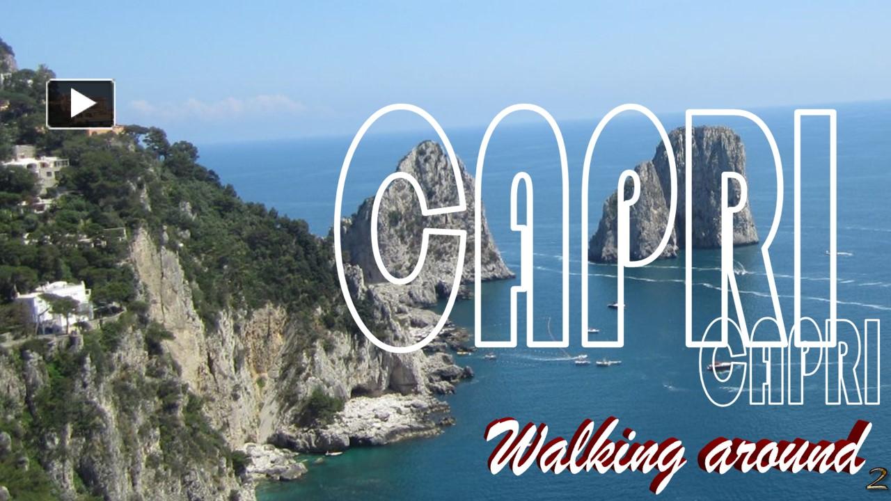 PPT – Italia Capri 8 Capri Walking arond2 PowerPoint presentation ...