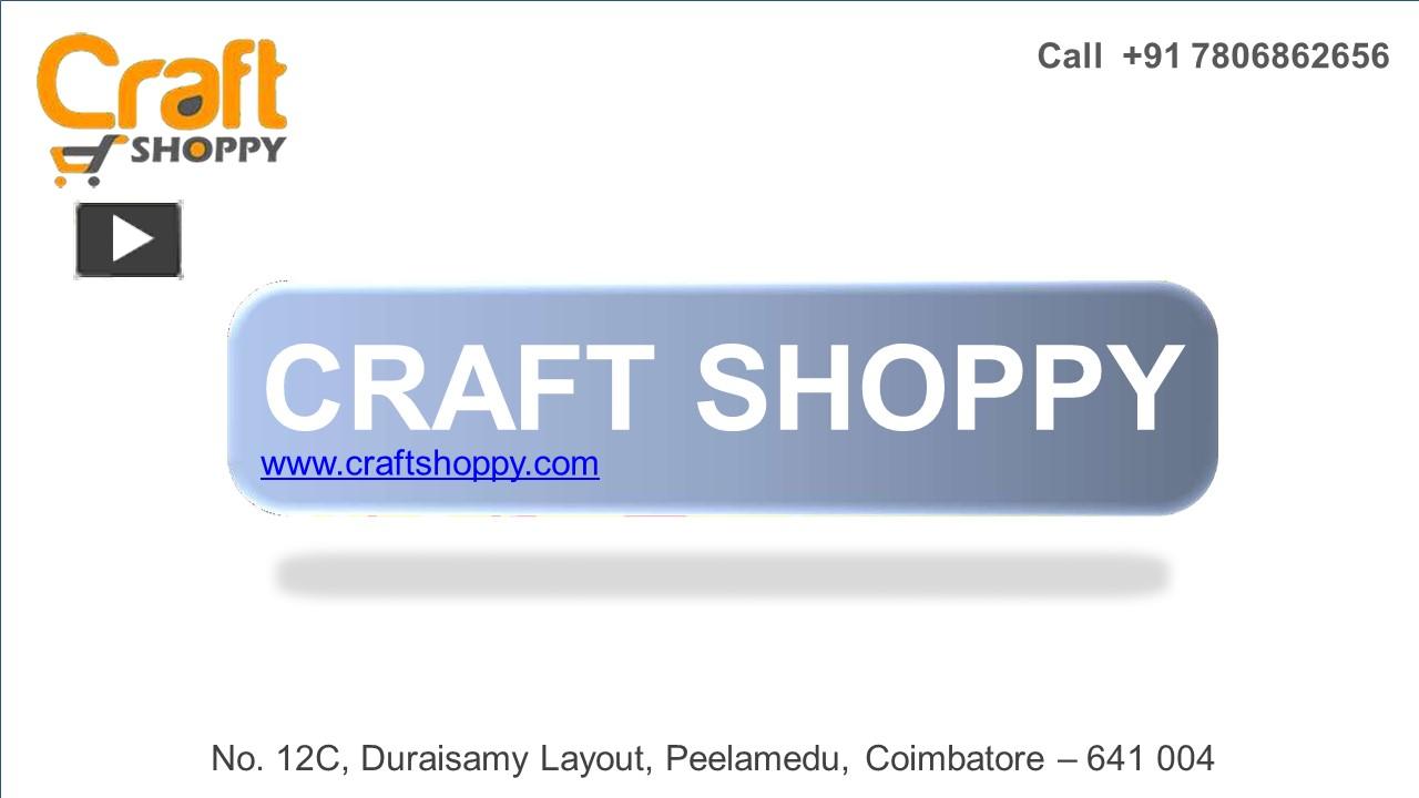 PPT – Online Craft Store India PowerPoint presentation | free to ...