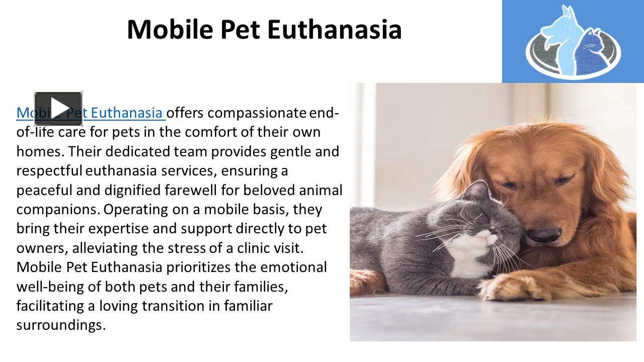 Mobile Pet Euthanasia presentation | free to download